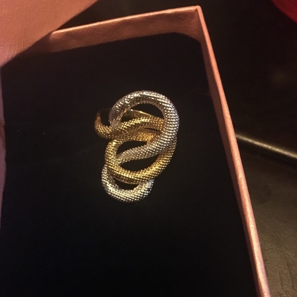 Jewelry | Two Tone Snake Scale Ring | Poshmark